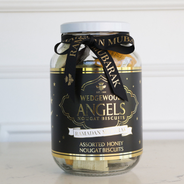 Ramadan Assorted Angels Nougat Biscuit Jar | Wedgewood